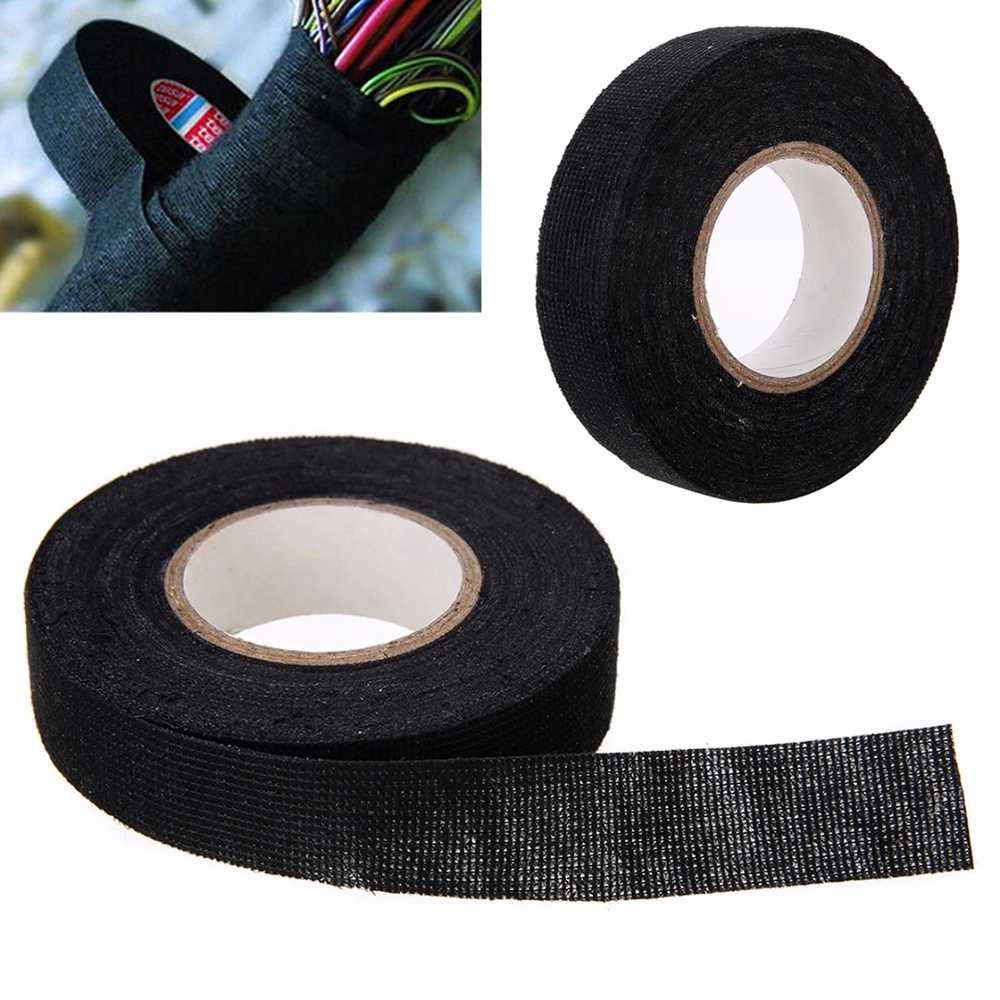 Jual Lakban Kabel Listrik Adhesive Cloth Wiring Tape 19mm Hitam Y3924 ...