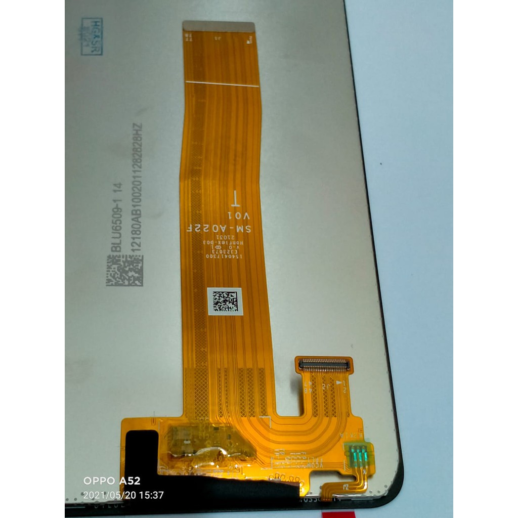 Jual LCD SAMSUNG A02 FULLSET + TOUCHSCREEN BLACK OLED SOKET 1 FLEX ...
