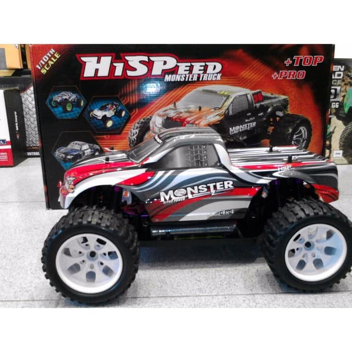 Jual RC Car Monster Truck HSP Brontosaurus Brushed 2.4Ghz Ready to Run ...