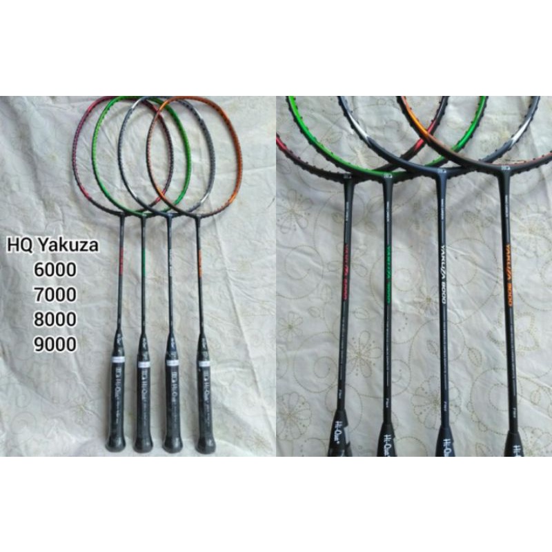 Jual Raket Badminton Hiqua Yakuza 6000/7000/8000/9000 Limited Edition ...