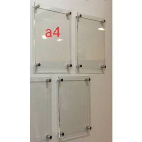 Jual frame akrilik jepit POSTER DINDING a4 | Shopee Indonesia