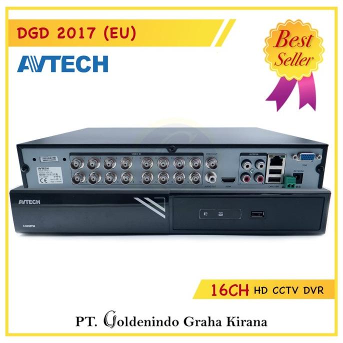 Jual Dvr Avtech 5Mp 16Ch Dgd2017 / Dgd-2017 Original Avtech Resmi | Shopee Indonesia