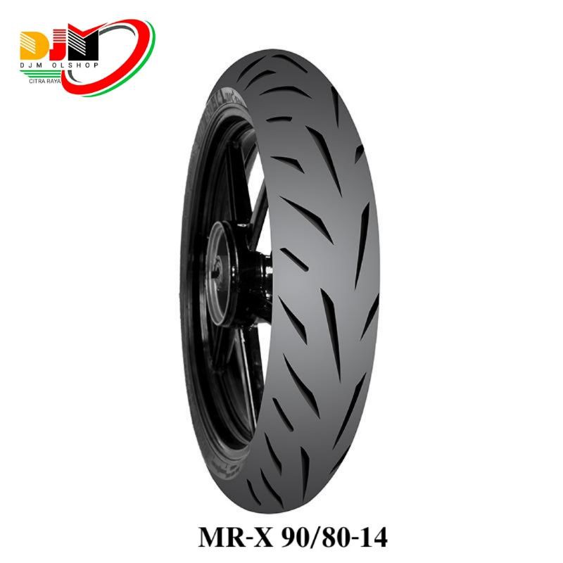 Jual BAN MIZZLE MR-X FOR RACING SOFT COMPOUND 90/80-14 80/80-14 ...