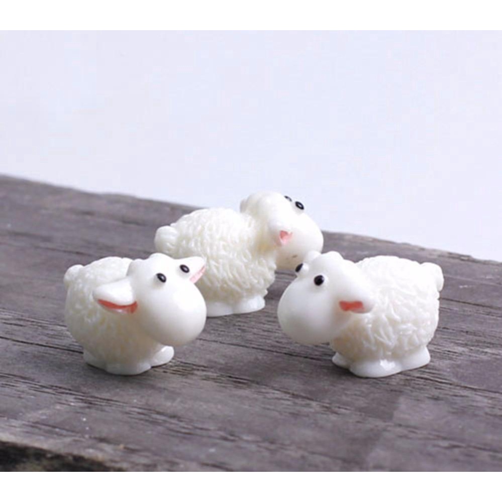 Jual MINIATUR DOMBA/FIGURE BINATANG DOMBA BAHAN RESIN UNTUK DEKORASI ...