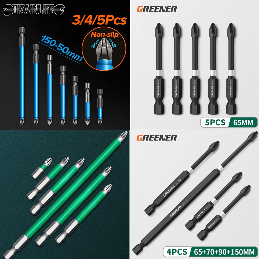 Jual Set Mata Obeng Magnet Baja | Mata Bor Obeng Magnetic Screwdriver ...