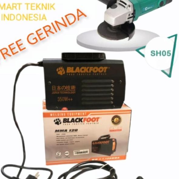 Jual Mesin Travo Las Trafo Inverter 350 Watt IGBT MMA 120 A FREE GRINDA ...