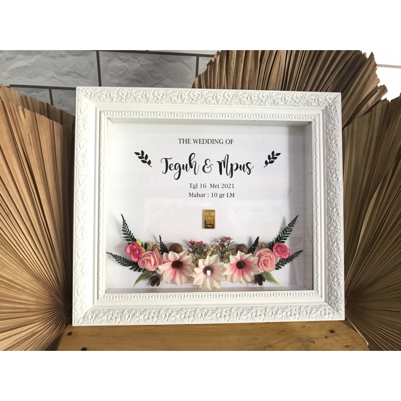 Jual Mahar Pernikahan mahar nikah bingkai mahar | Shopee Indonesia