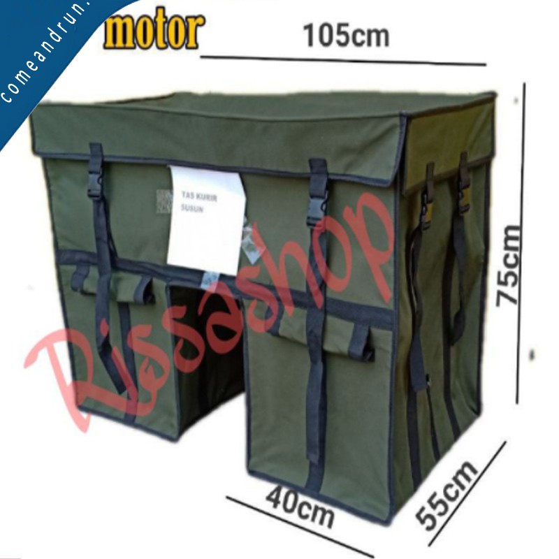 Jual GSM Tas obrok kurir motor super jumbo tingkat tahan air | Shopee ...