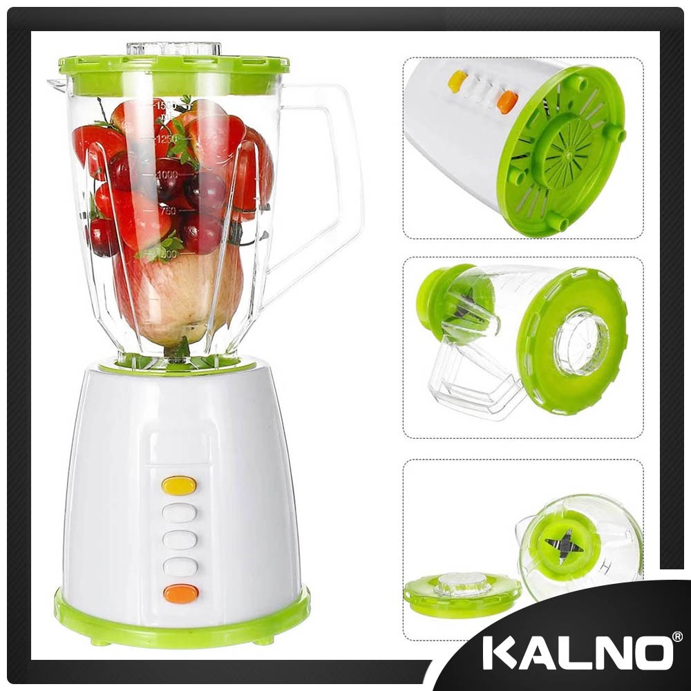 Jual Kalno Jubake Blender Listrik 2 In 1 Plastik Tahan Lama - Blender ...