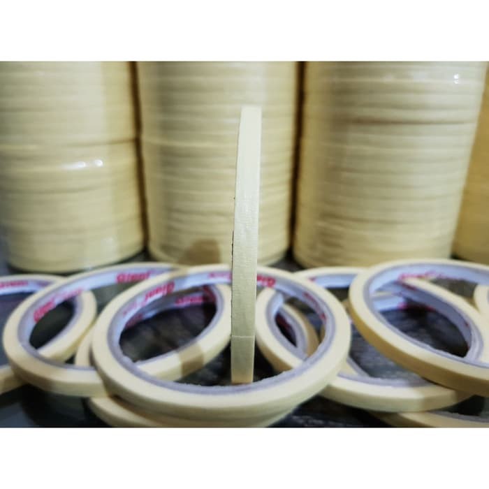 Jual Lakban Kertas Masking Tape 6mm x 12 Meter Isolasi Kertas | Shopee ...