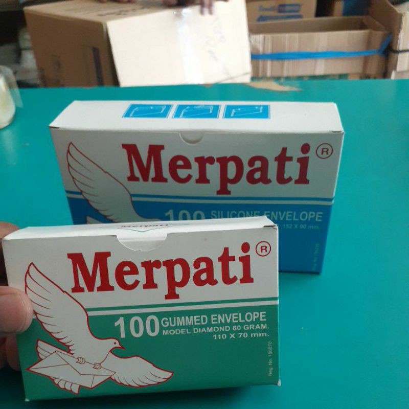Jual amplop merpati kecil hijau ukuran 110 x 70 mm | Shopee Indonesia