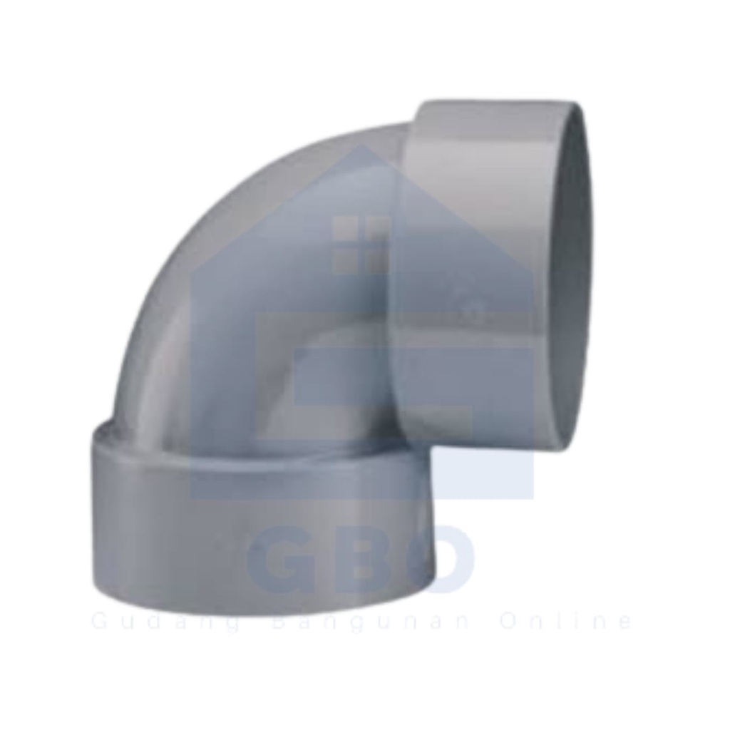 Jual GERLON - KENI 4" / KNEE 4 INCH / ELBOW / BELOKAN PIPA PVC MURAH ...