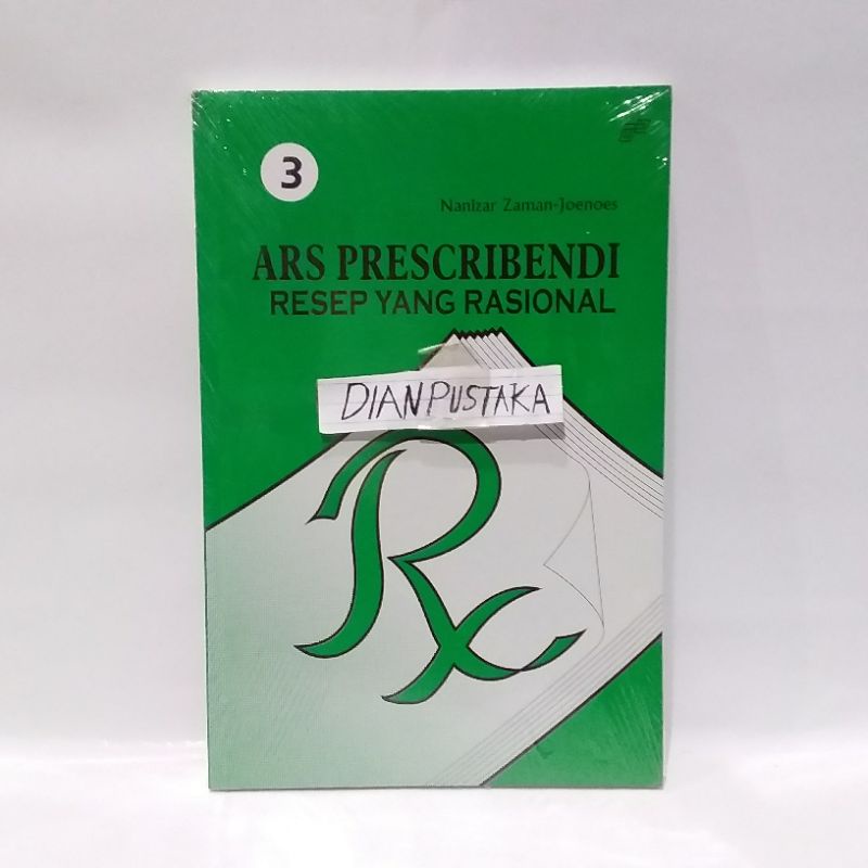 Jual (ORIGINAL) BUKU ARS PRASCRIBENDI RESEP YANG RASIONAL | Shopee Indonesia