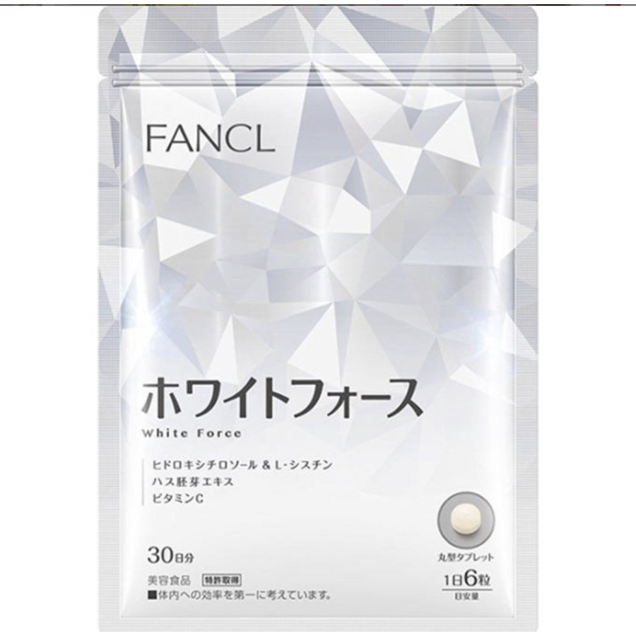 Jual Fancl White Force Beauty Supplement 180 Capsules Japan | Shopee Indonesia