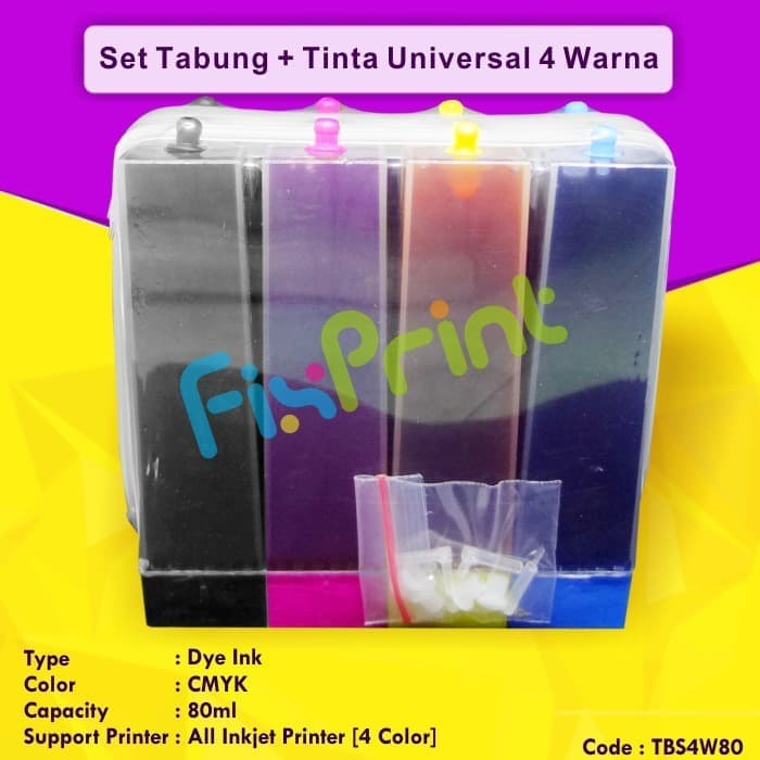Jual Tabung Tinta Infus Printer HP Deskjet D730 F735 K109 K209a K209g ...