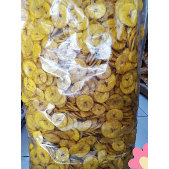 Jual Pisang raja nangka-KERIPIK-gurih-makanan ringan-camilan | Shopee ...