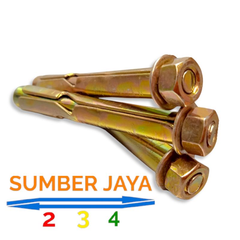 Jual DYNABOLT 8 x 65 DINABOLT DYNABOL 8 x 65 DINABOL BAUT TANAM TEMBOK ...