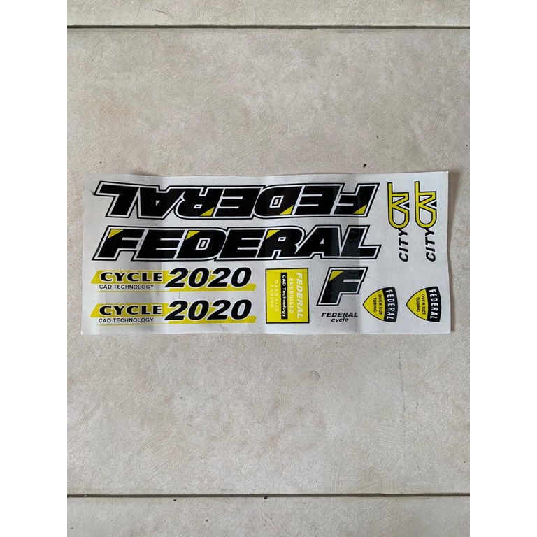 Jual TERMURAH!!! STICKER Sepeda Federal Jadul / Realpict | Shopee Indonesia