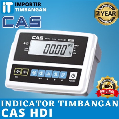 Jual INDICATOR TIMBANGAN DIGITAL CAS HDI New Original Garansi | Shopee Indonesia