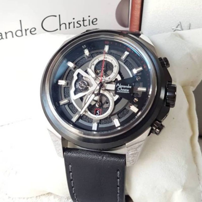 Jual Jam Tangan Pria Alexandre Christie 6504 MC / 6504 | Shopee Indonesia