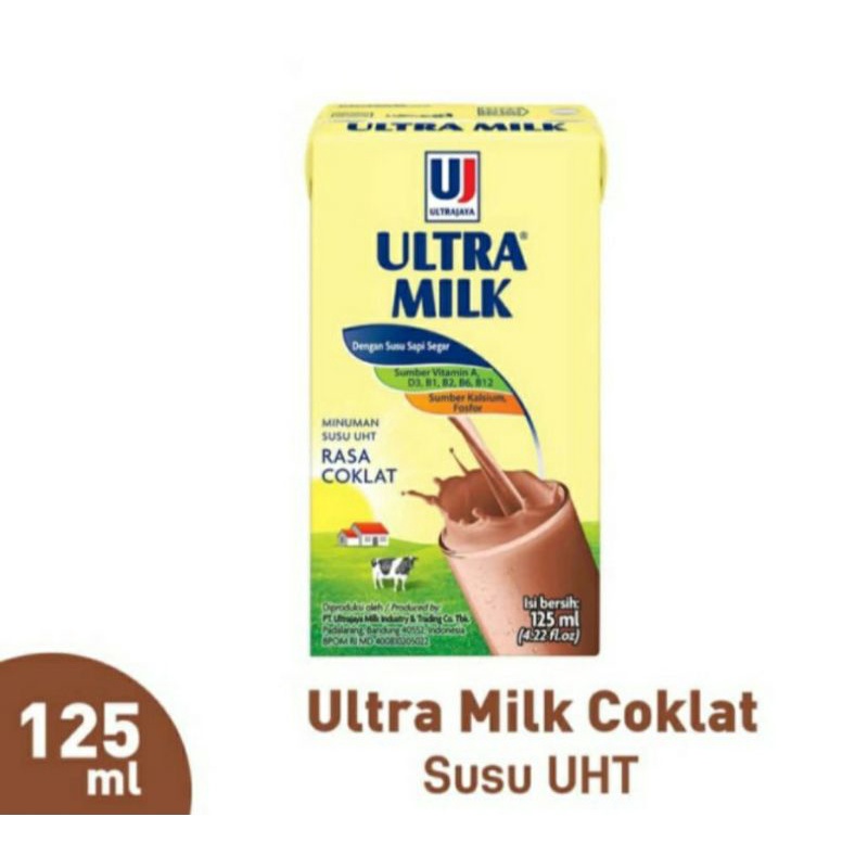 Jual Susu Ultra milk Uht 125 Ml | Shopee Indonesia