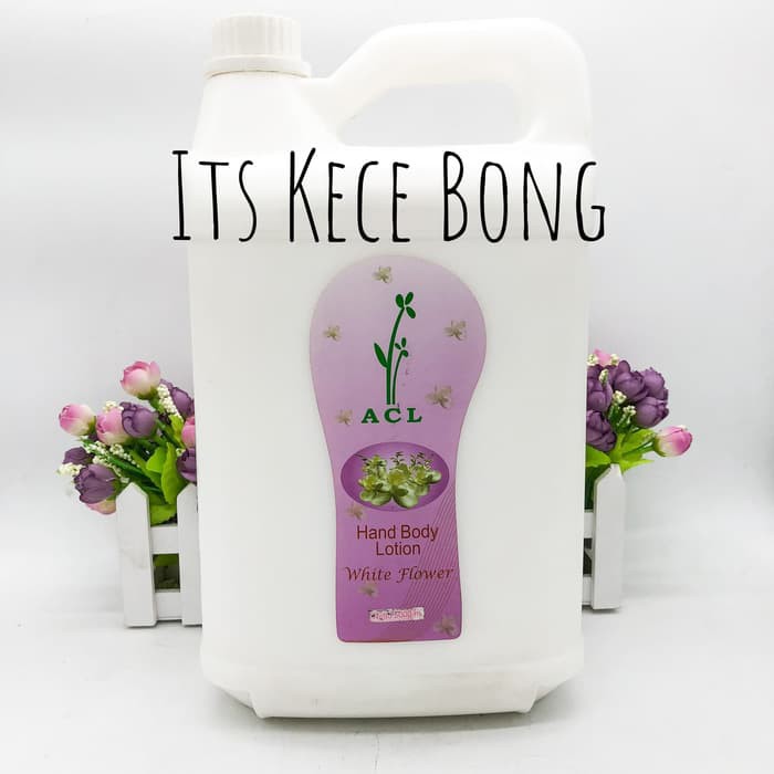 Jual JERIGEN ACL Hand Body Lotion White Flower 5 liter | Shopee Indonesia