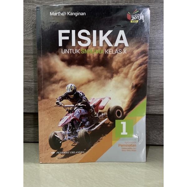 Jual Buku Fisika SMA/MA kelas 10 X 1 Kelompok Peminatan Erlangga | Shopee Indonesia