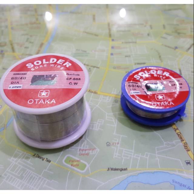 Jual Timah solder / timah pancing / pasta timah / sedotan timah ...