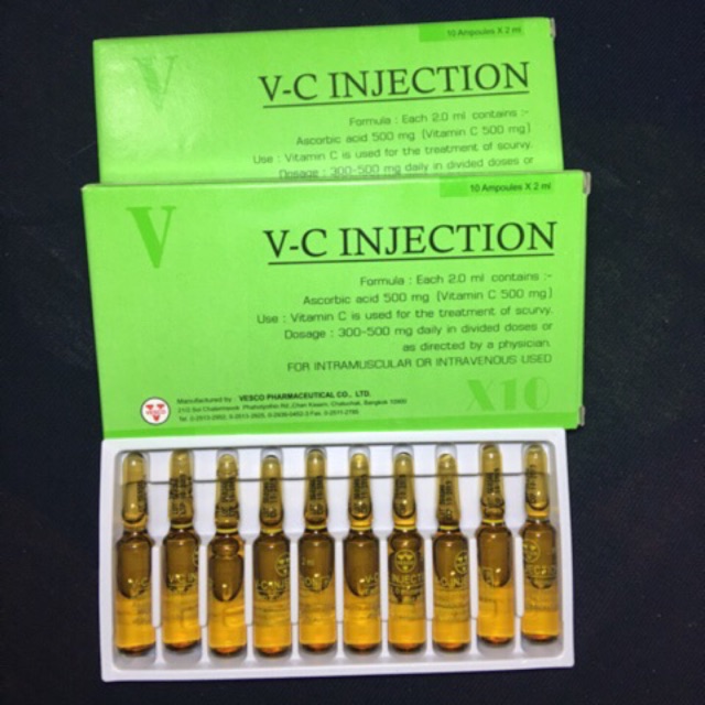 Jual VC INJECTION / Injeksi Pemutih Vitamin C | Shopee Indonesia