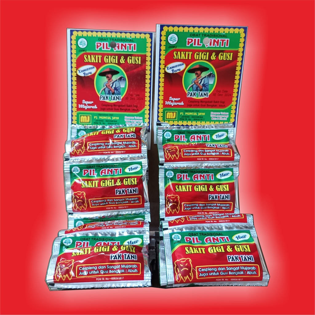 Jual Obat Sakit Gigi Dan Gusi Bengkak Pak Tani Jamu Herbal Tradisional ...