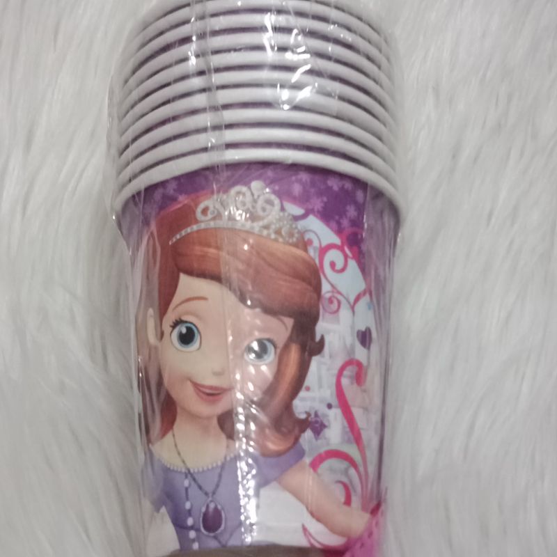 Jual gelas party karakter sofia the first | Shopee Indonesia