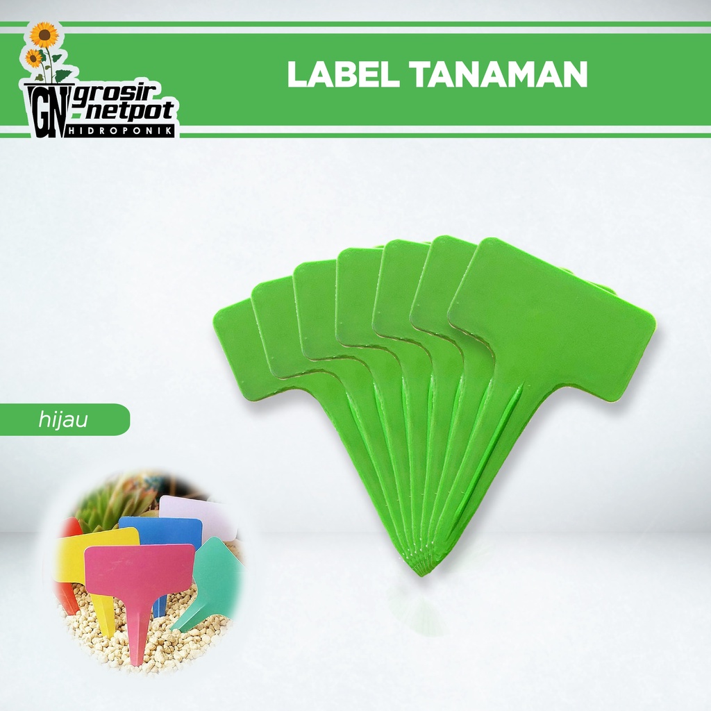 Jual Label Tanaman / Name Tag / Plant Labels / Tanaman Semai Benih ...