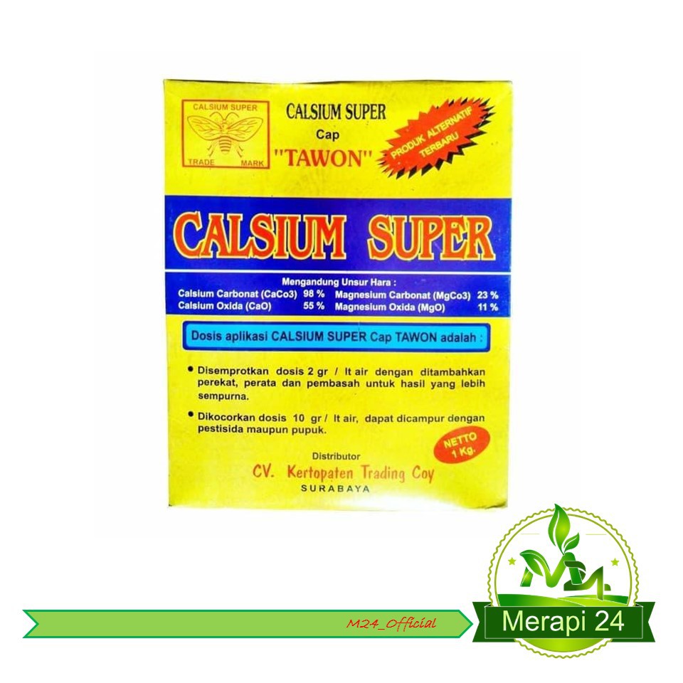 Jual Pupuk Kalsium Super Cap Tawon 1Kg | Shopee Indonesia