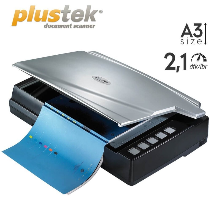 Jual Plustek Scanner Buku A3 OpticBook A300 Plus | Shopee Indonesia