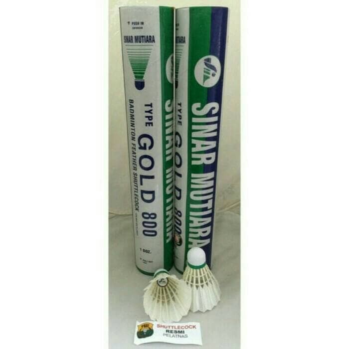 Jual COCK SHUTTLECOCK BADMINTON SINAR MUTIARA GOLD 800 MADE IN TEGAL ...