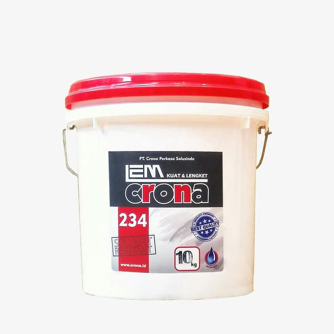 Jual Lem Aliphatic Crona 234 4Kg / Lem Kayu Putih Finger Joint ...