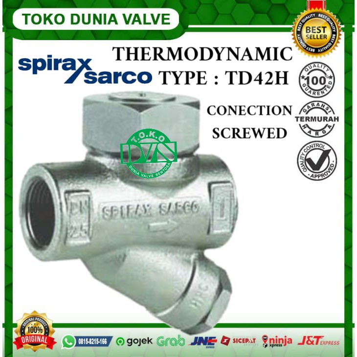 Jual SPIRAX SARCO THERMOSTATIC TD42H DN20 | Shopee Indonesia