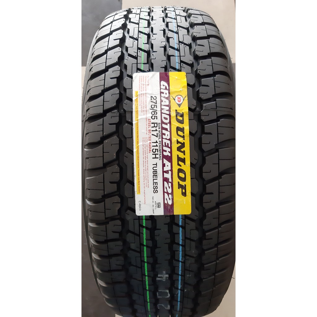 Jual Ban Dunlop 275/65 R17 AT22 Grandtrek Fortuner Pajero | Shopee ...