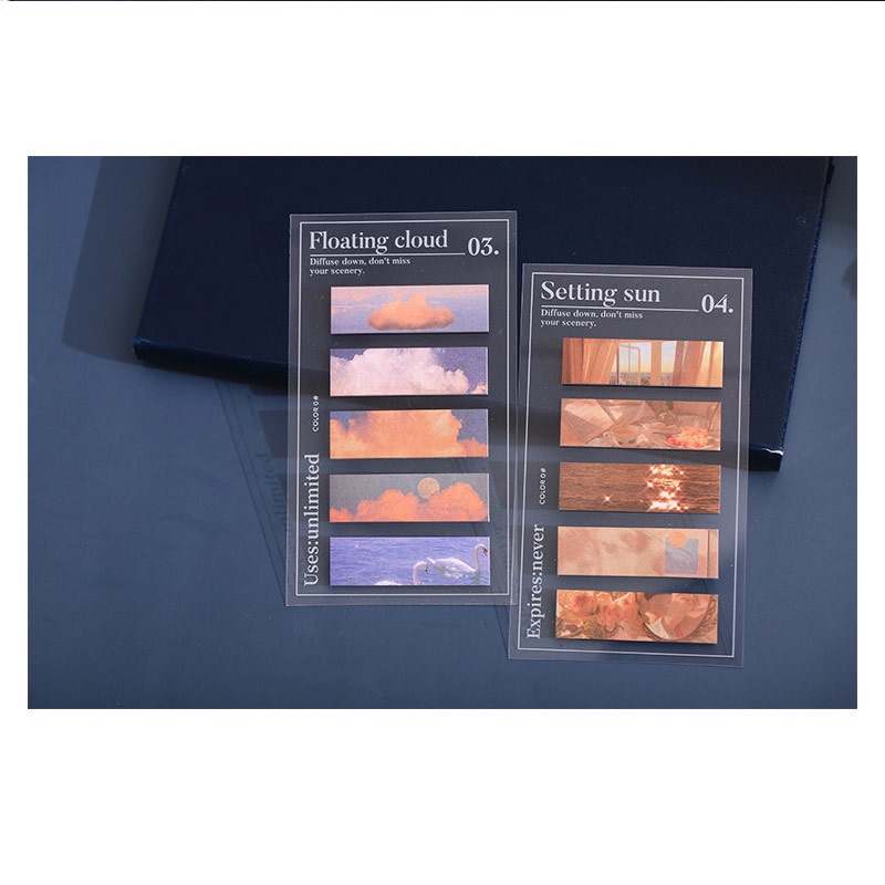 Jual Yu Xian The Diffuse Nature Label Sticky Notes - Catatan Tempel ...