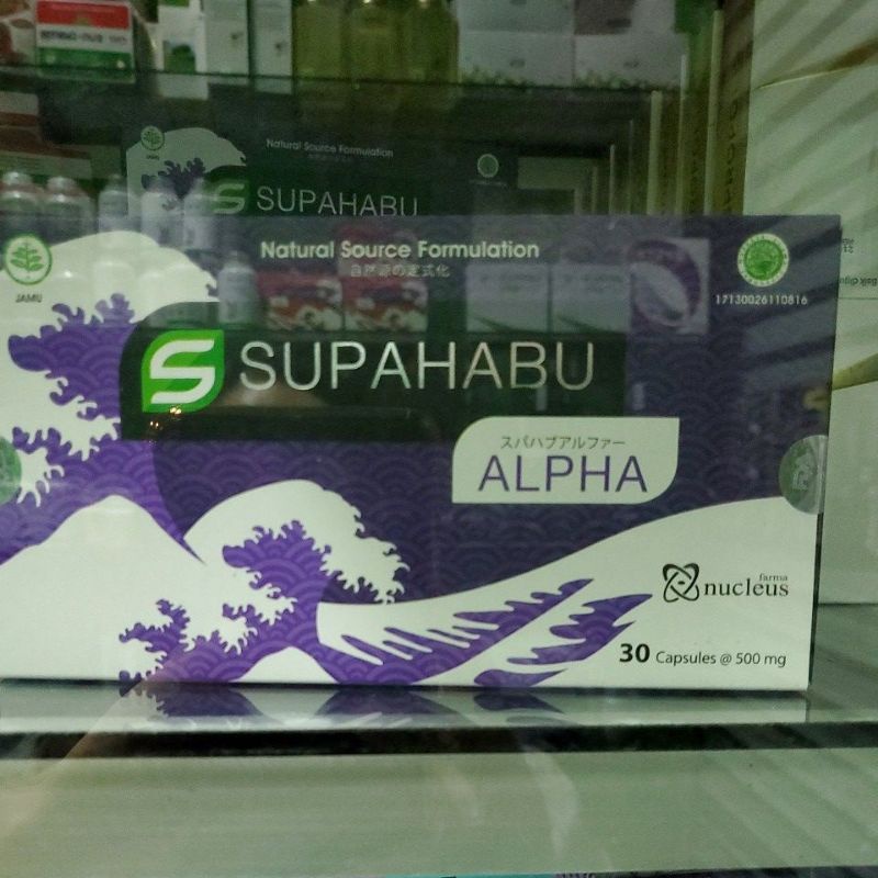 Jual Suplemen Supahabu Alpha 30 capsule | Shopee Indonesia