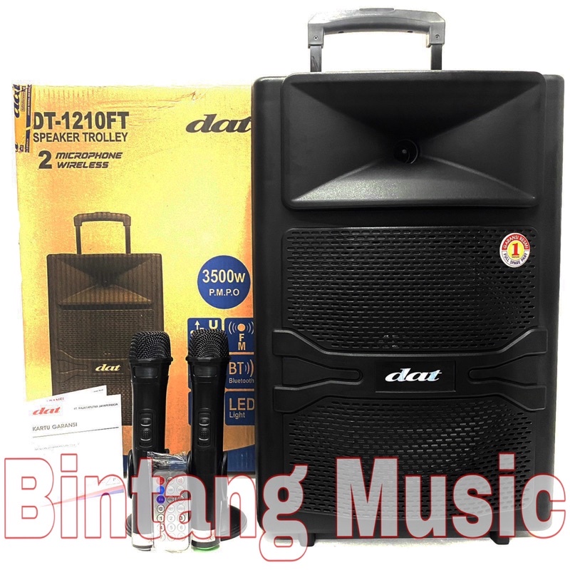 Jual SPEAKER DAT DT 1210FT ORIGINAL Portable dat 1210ft 12inch | Shopee ...
