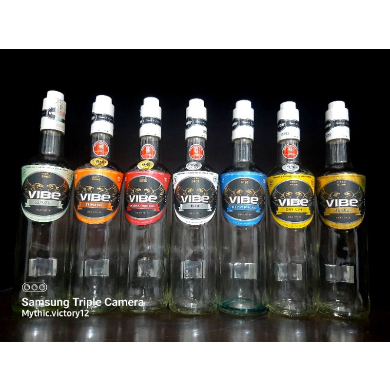 Jual Botol bekas miras Vibe 700 ml ( Beli 3 gratis 1 ) | Shopee Indonesia