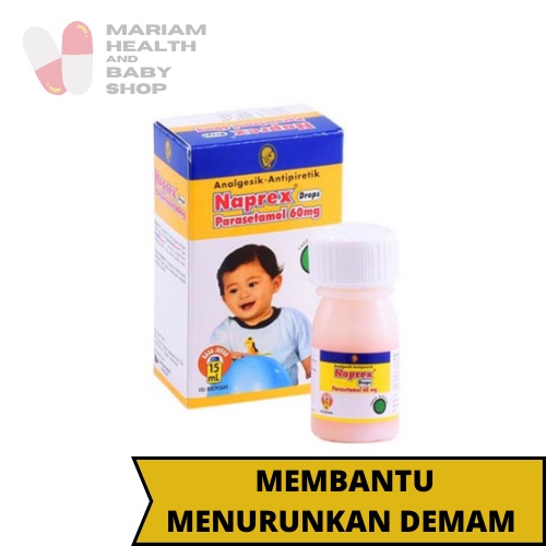 Jual Naprex Drop 15ml - Obat Penurun Panas Bayi | Shopee Indonesia