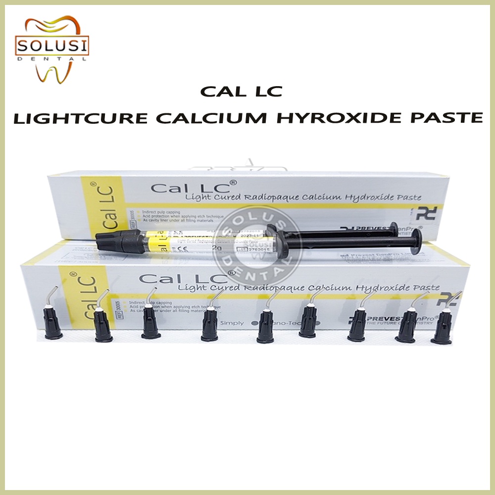 Jual CAL LC / CaOH / Calsium hydroxide /Lightcure Caviti Liner / Pulp ...