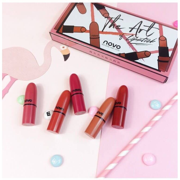 Jual NV5203 LIPSTICK NOVO MINI THE ART OF LIPSTICK / LIPSTICK NOVO ...
