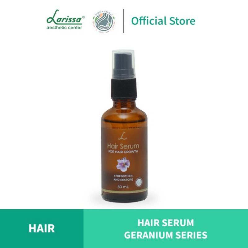 Jual Larissa Hair Serum (For Hair Growth)-Serum rambut dengan Geranium ...