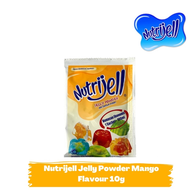 Jual NUTRIJELL MANGGA/ MANGO FLAVOUR JELLY POWDER 10g | Shopee Indonesia
