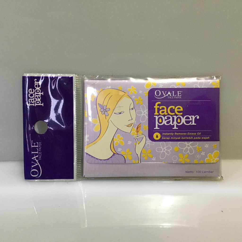 Jual Ovale Face Paper / Kertas Minyak 100 Lembar Kecil | Shopee Indonesia