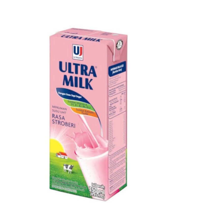 Jual Susu Ultra 200ml susu ultra eceran ultra milk susu uht ultra jaya ...