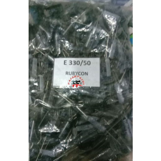 Jual Capacitor elco 330UF 50V Kapasitor elko 330 UF 50 Volt | Shopee Indonesia